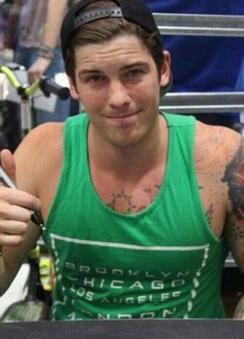 Zack Merrick Chest Tattoos